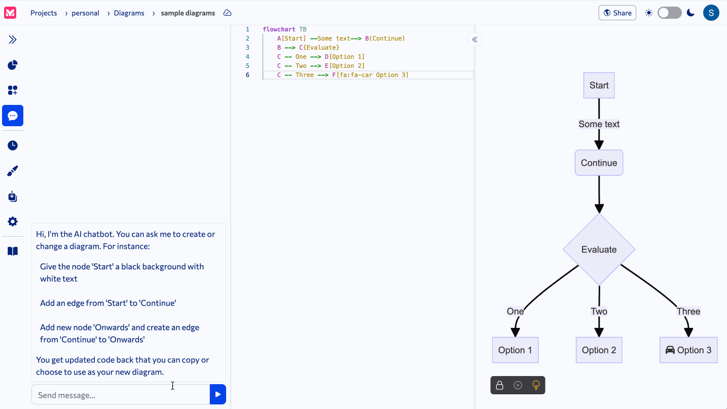Mermaid Chart - Create complex, visual diagrams with text. A smarter ...